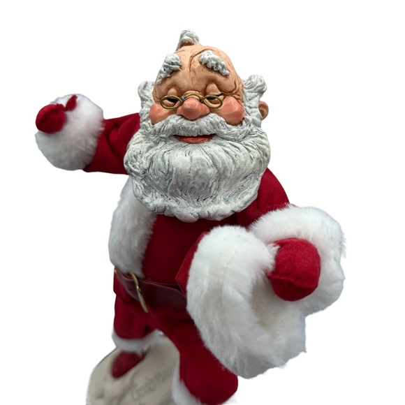 Simpich | Holiday | Vtg Signed Robert Simpich Good News Santa Belt ...